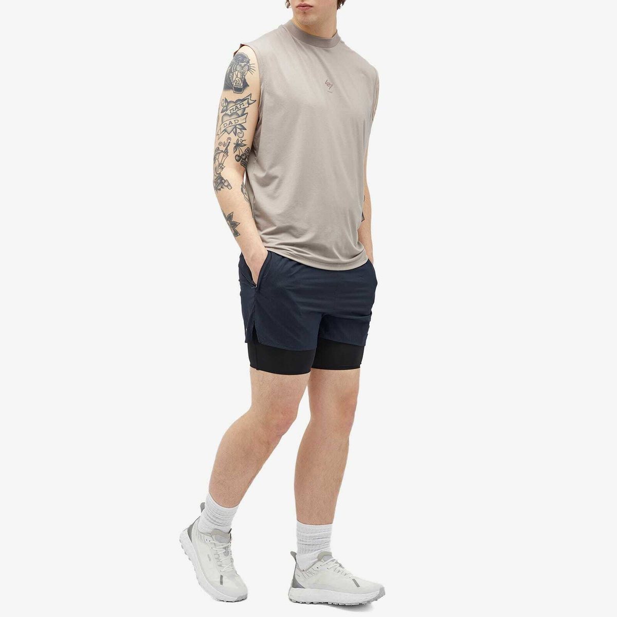 Represent Men's 247 Trail Short in Navy Represent