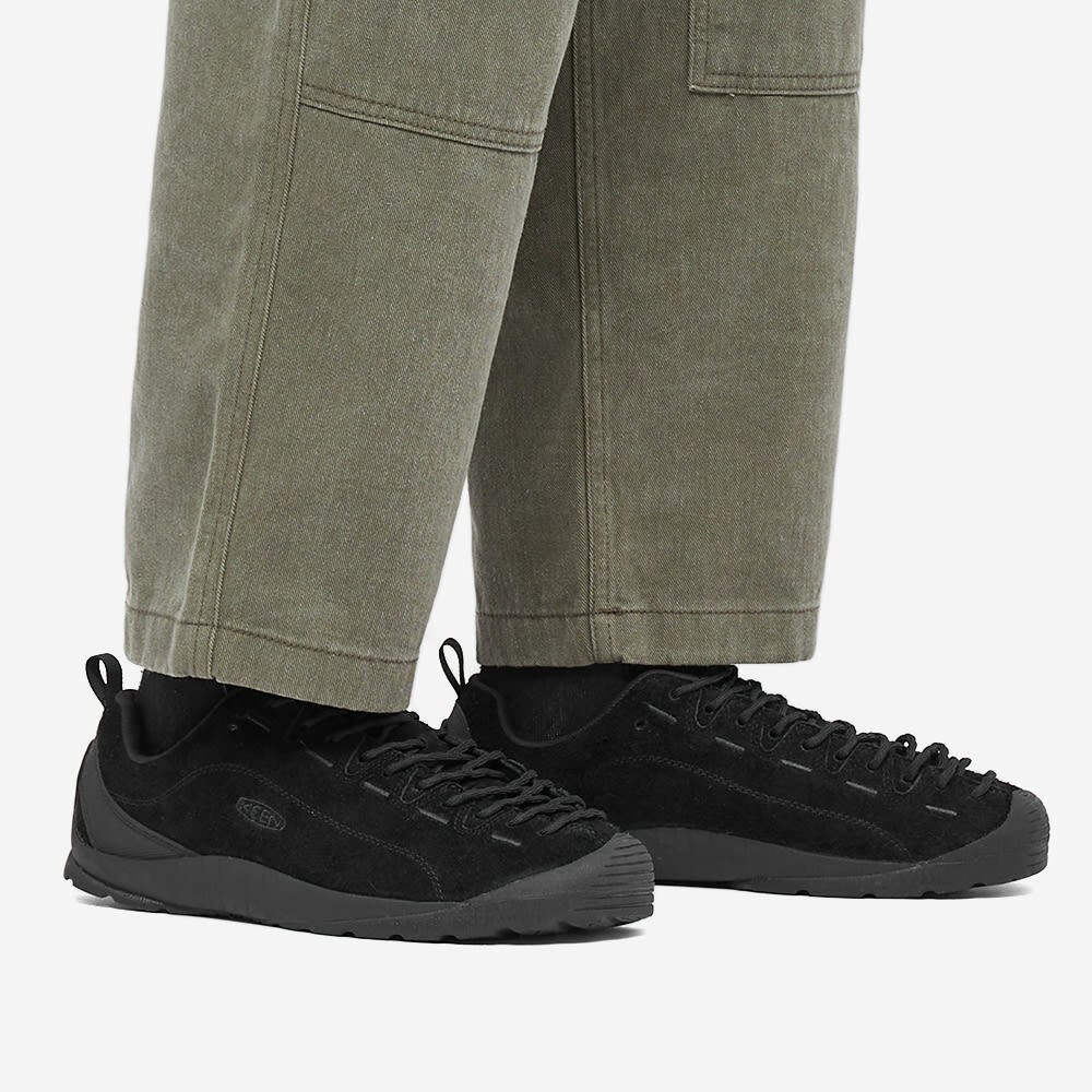 Keen Men's Jasper Sneakers in Hairy Black/Black KEEN