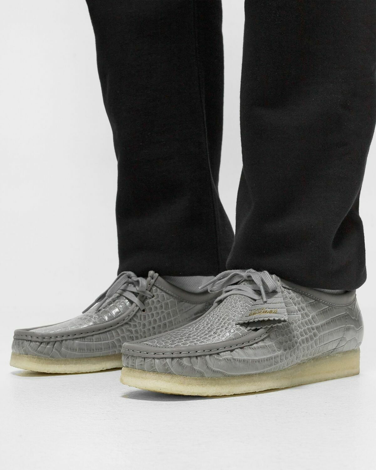 Clarks Originals Wallabee Grey Casual Shoes Clarks Originals