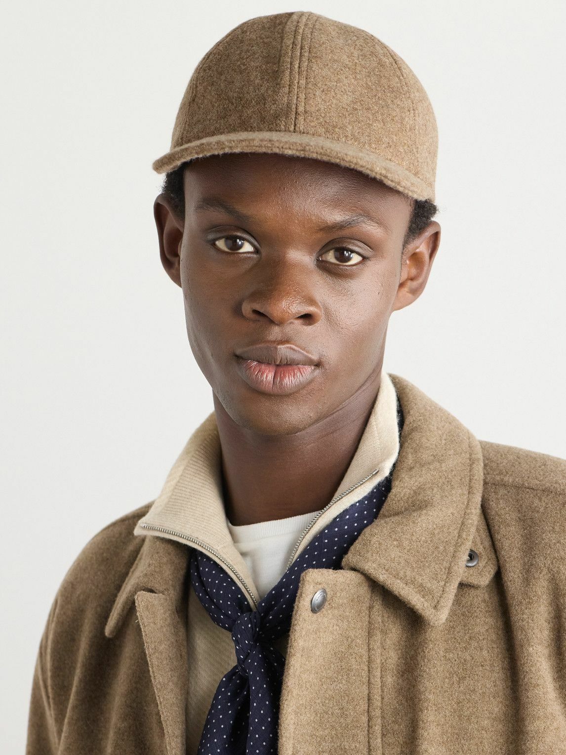 Ralph Lauren Purple label - Brushed-Wool Baseball Cap Ralph Lauren ...