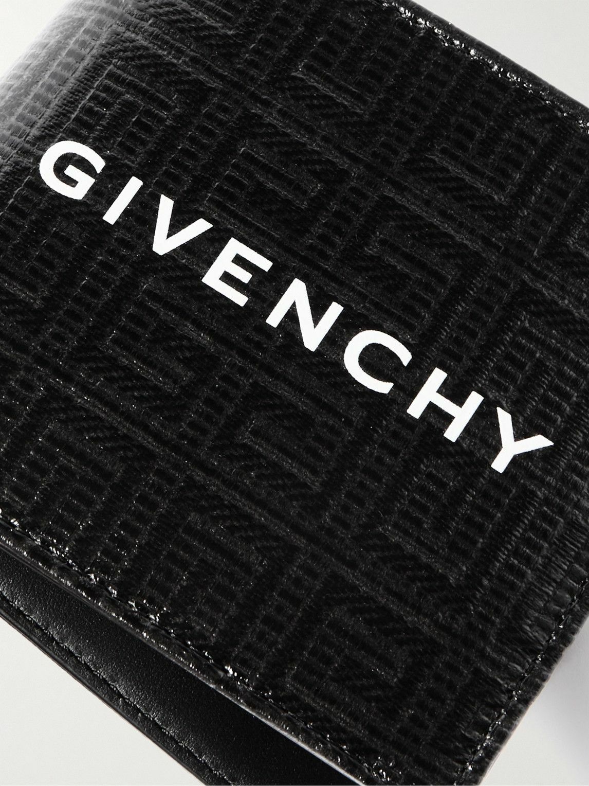 Givenchy - Logo-Embossed Leather Billfold Wallet Givenchy
