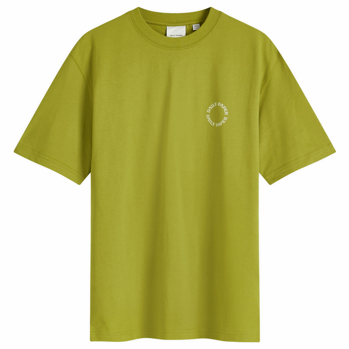 Daily Paper Men's Orbit T-Shirt in Cardamom Green Daily Paper