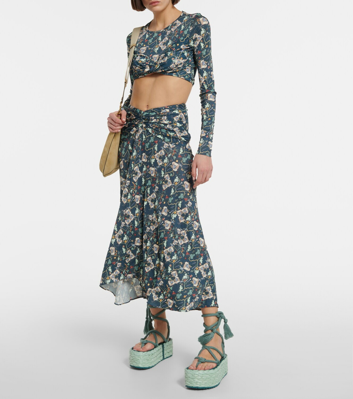 Isabel Marant - Elif platform espadrille sandals Isabel Marant