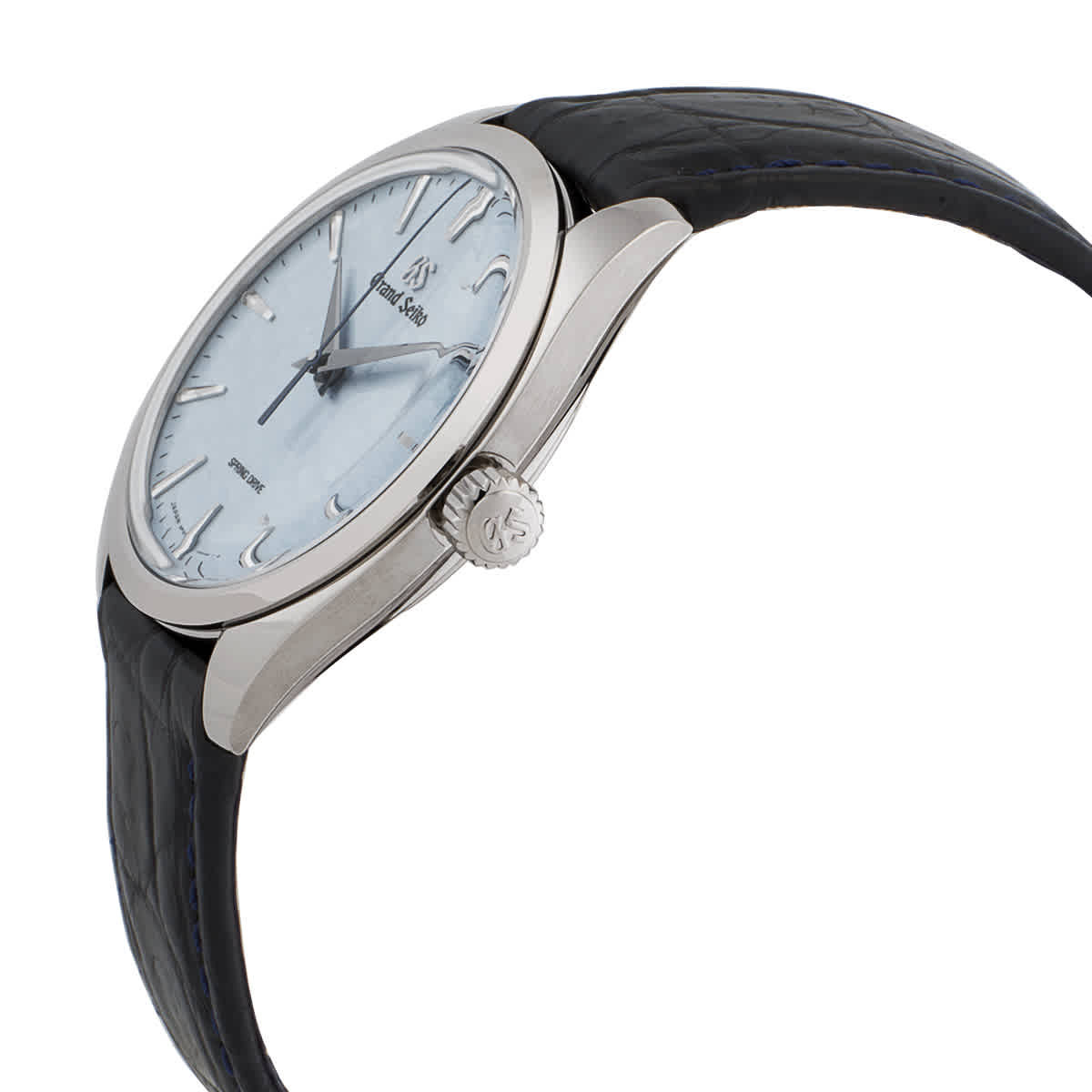 Grand Seiko Elegance Spring Drive ''Omiwatari'' Hand Wind Blue Dial ...
