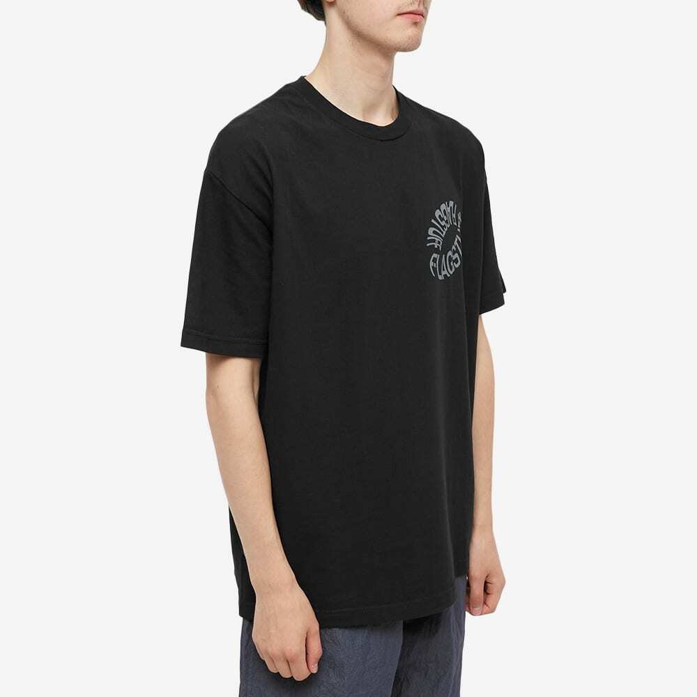Flagstuff Men's Donut Logo T-Shirt in Black Flagstuff