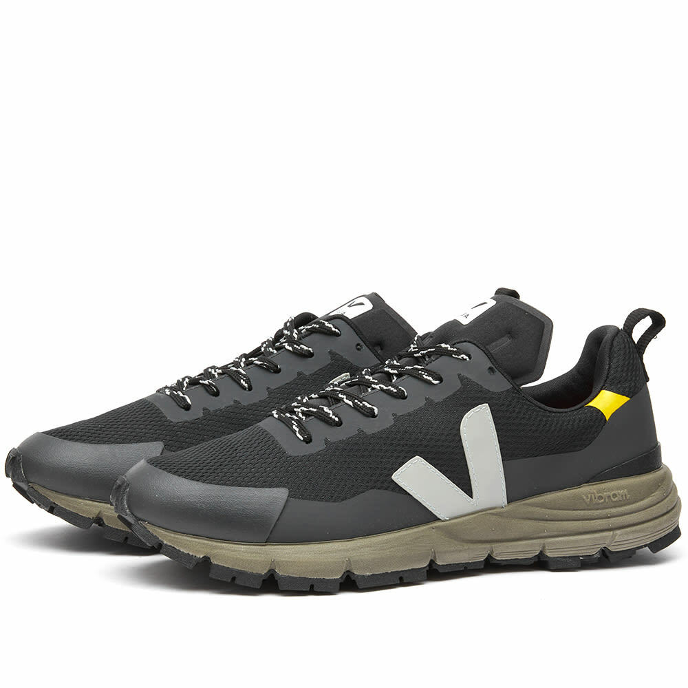 Veja Men's Dekkan Trail Sneakers in Black/Grey/Tonic VEJA