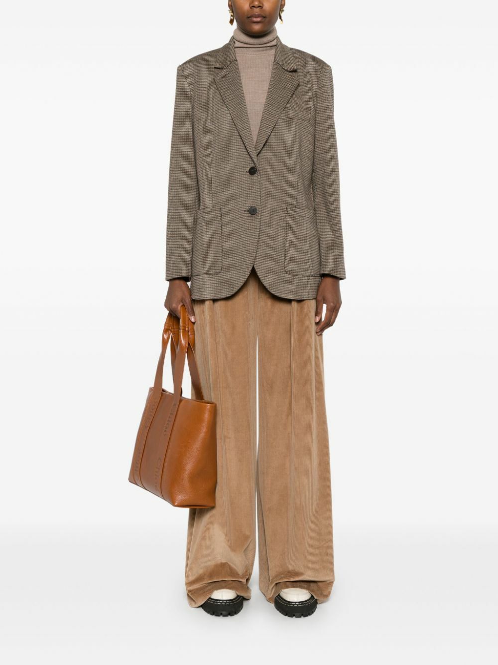 HARRIS WHARF LONDON - Wool And Cotton Blend Jacket Harris Wharf London