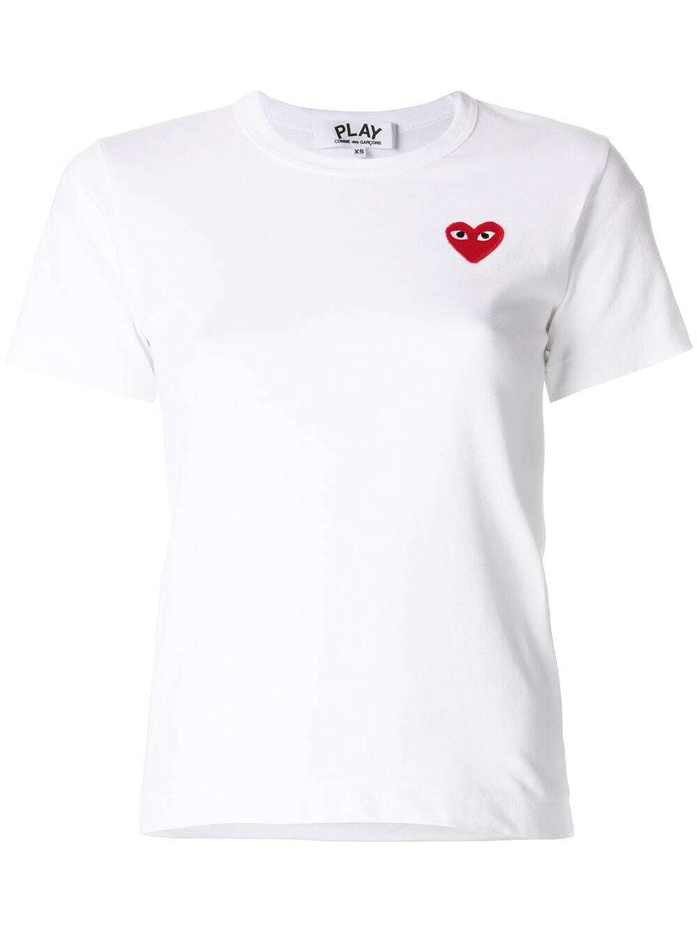 COMME DES GARCONS PLAY - Logo Cotton T-shirt Comme des Garcons Play