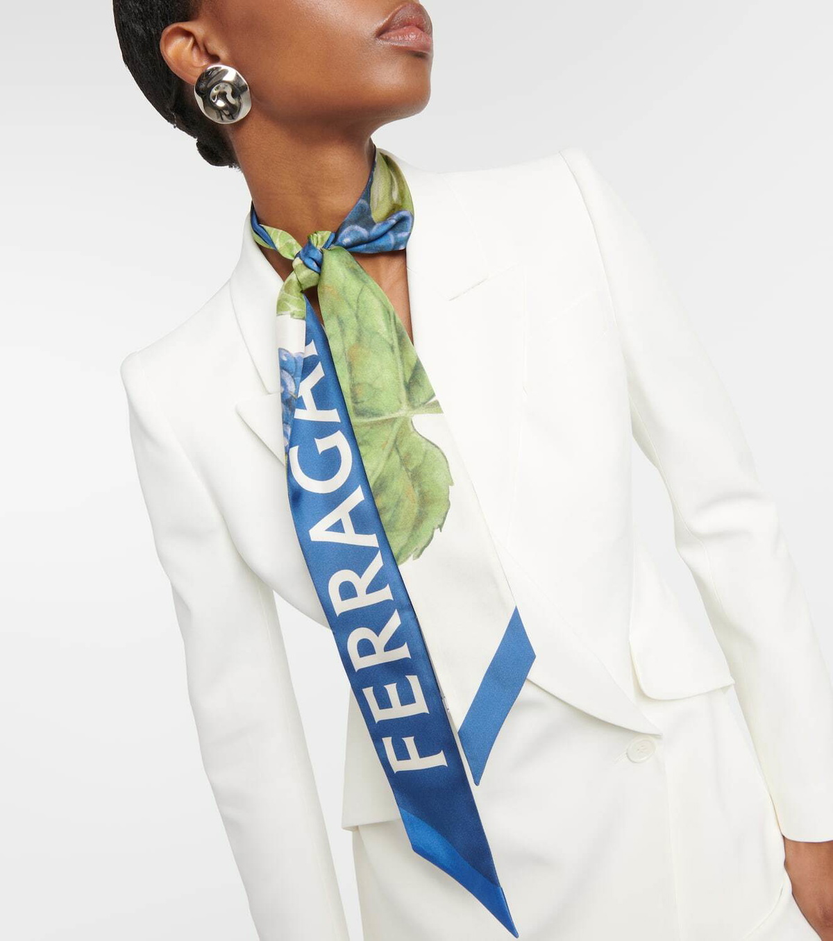 Ferragamo Printed silk scarf Salvatore Ferragamo