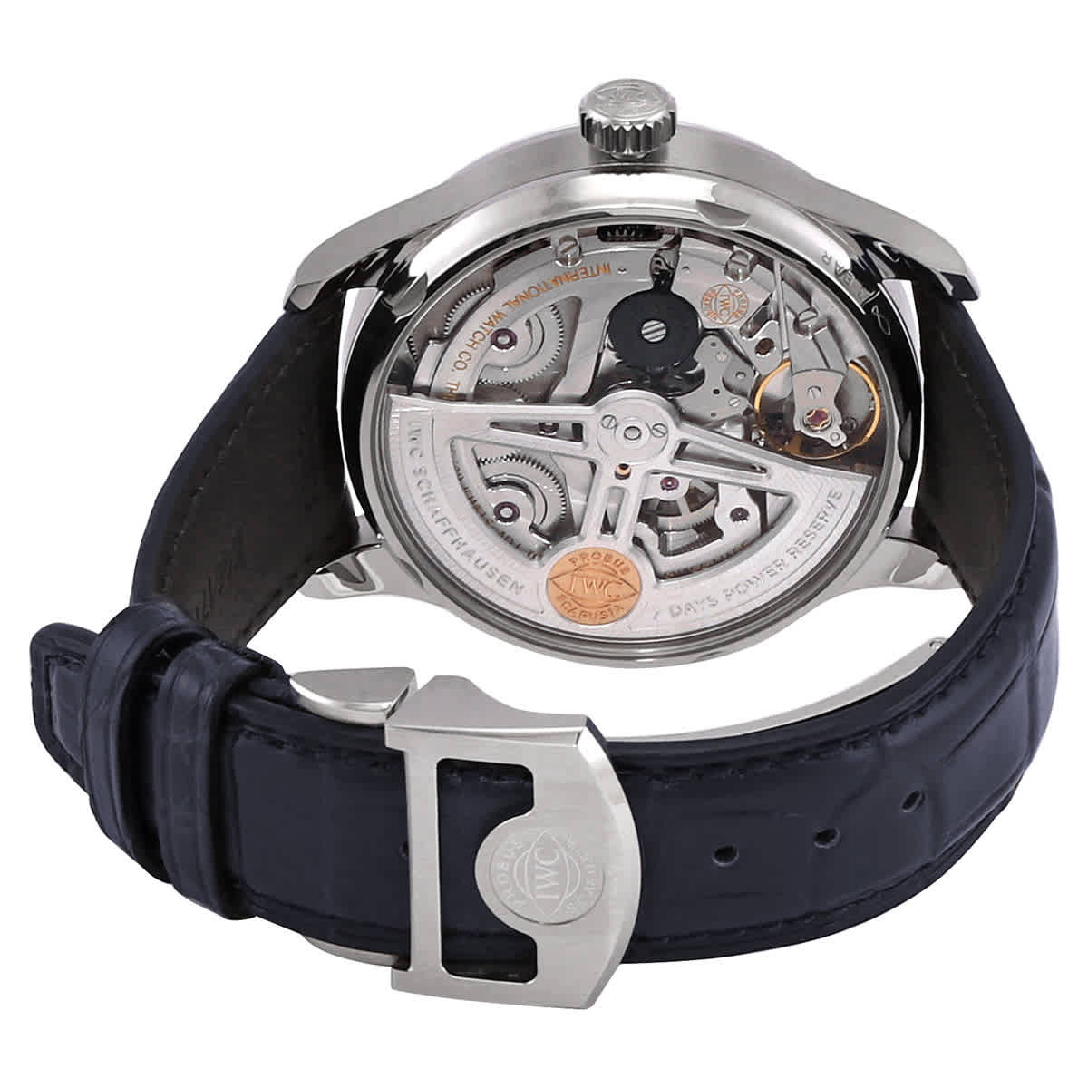 IWC Portugieser Automatic Silver Dial Mens Watch IW500705 IWC