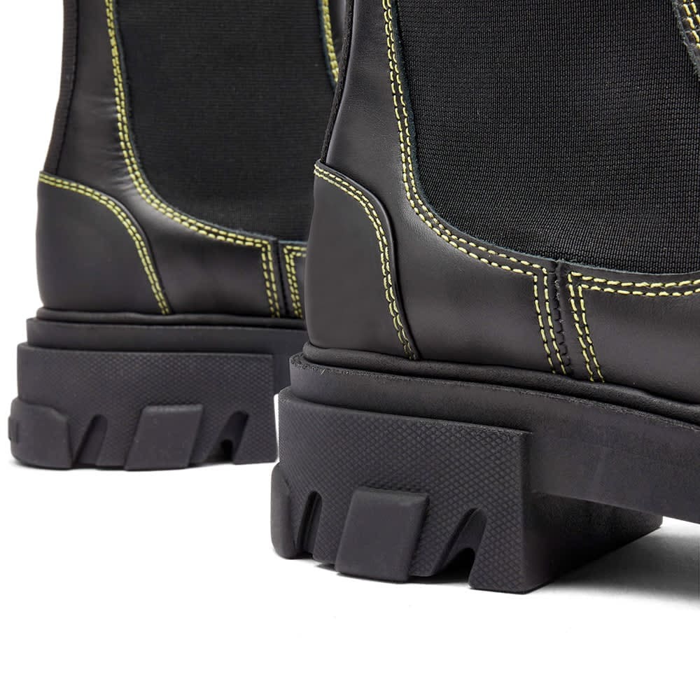 GANNI Women's High Chelsea Boot in Black GANNI