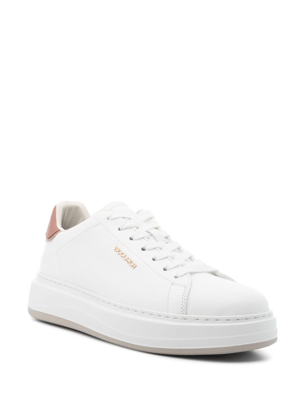 WOOLRICH - Leather Sneakers Woolrich