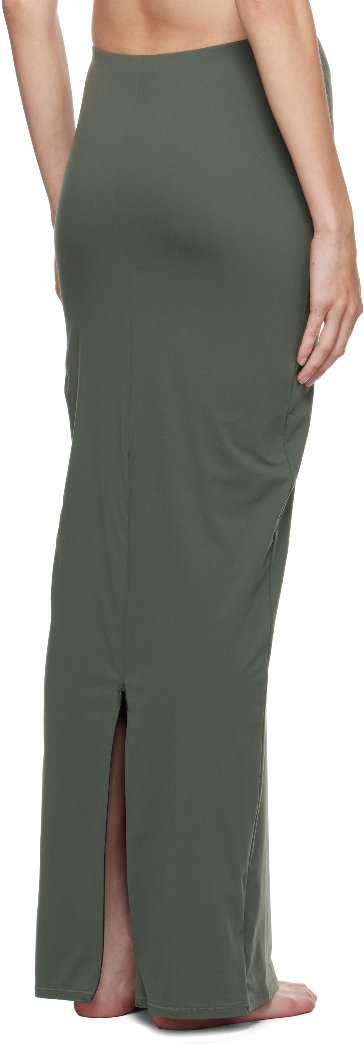 SKIMS Khaki Fits Everbody Maxi Skirt SKIMS