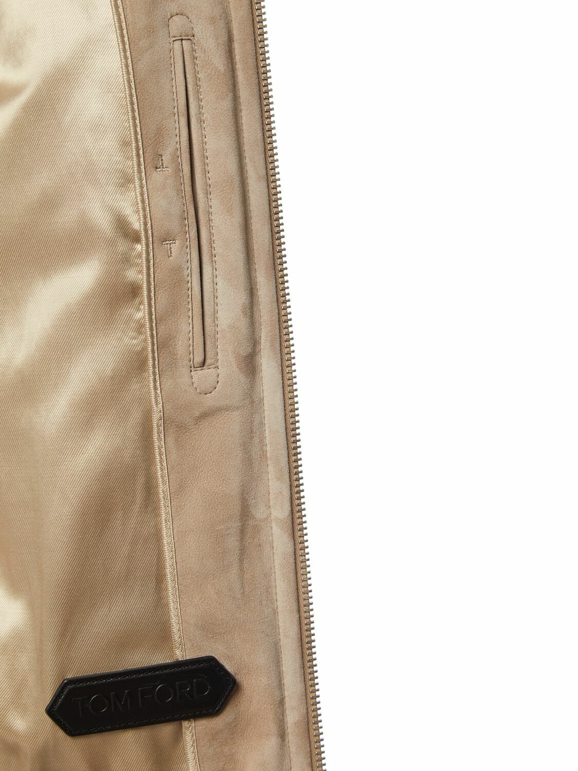 TOM FORD Suede Chest Pocket Bomber Jacket TOM FORD