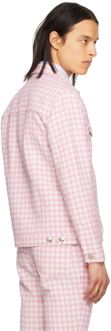 Ernest W. Baker Pink Check Jacket Ernest W. Baker