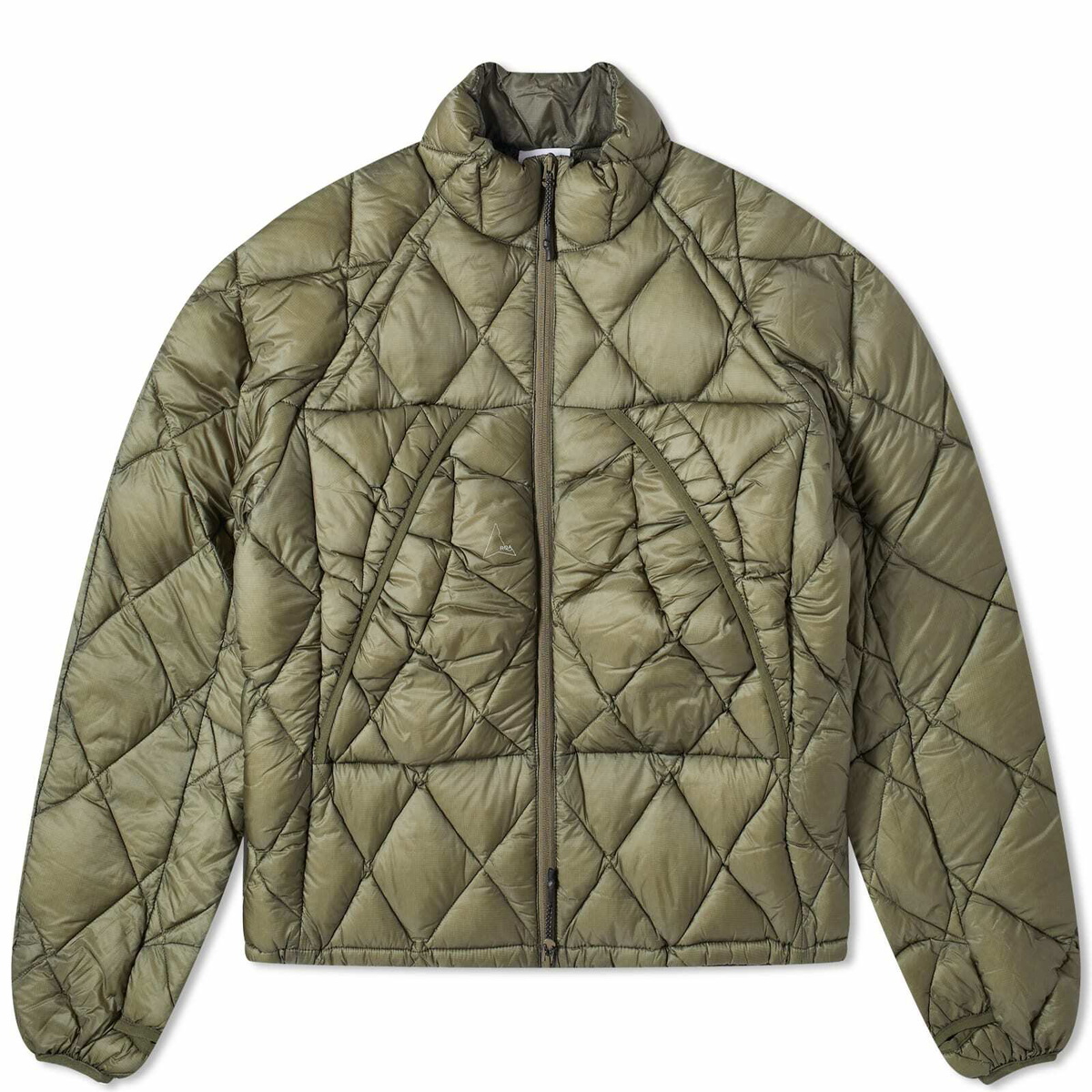 ROA Men's Light Down Jacket in Dark Green ROA