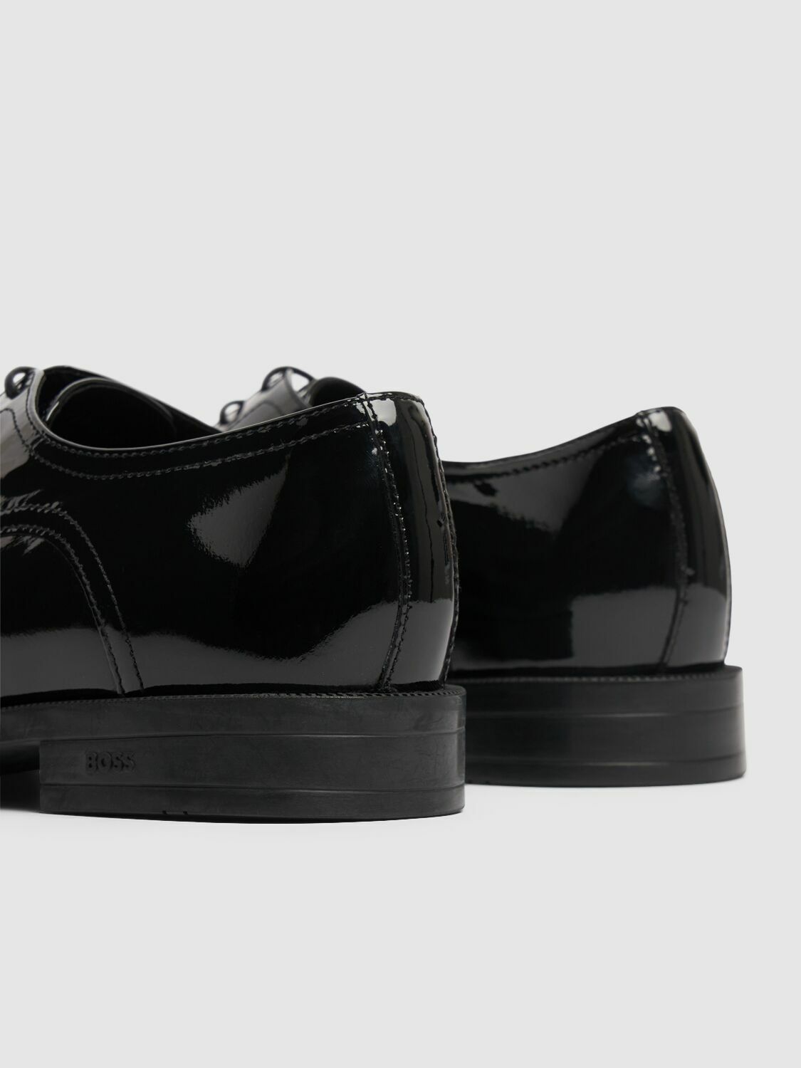 BOSS Tayil Patent Leather Derby Shoes BOSS