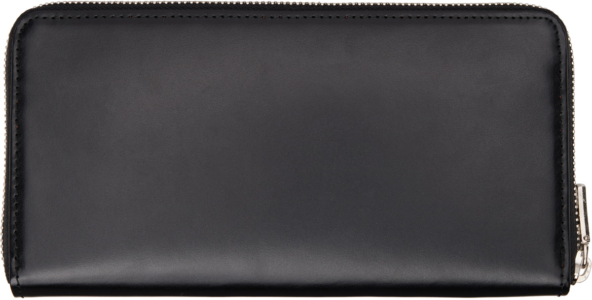 master-piece Black Notch Round Zip Wallet Master-Piece Co