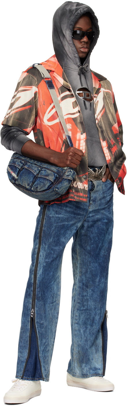 Diesel Multicolor Hockney Poster Shirt Diesel