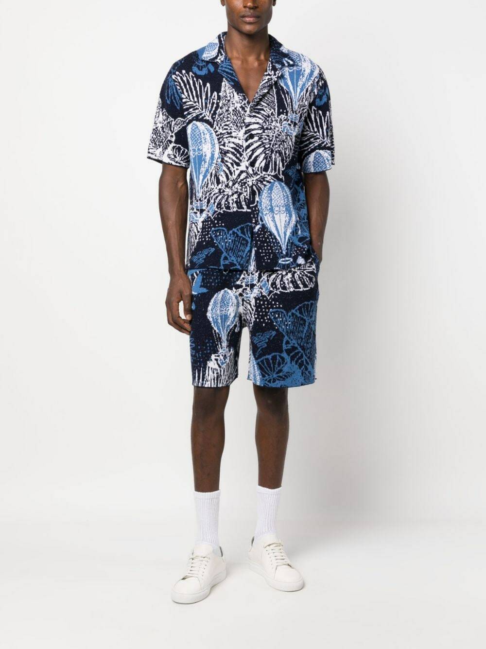 EMPORIO ARMANI - Printed Cotton Shirt Emporio Armani