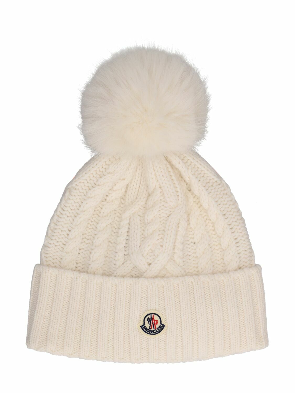 MONCLER - Tricot Wool & Cashmere Hat Moncler