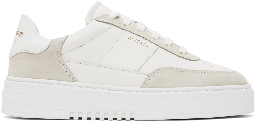 Axel Arigato White & Beige Orbit Vintage Sneakers Axel Arigato