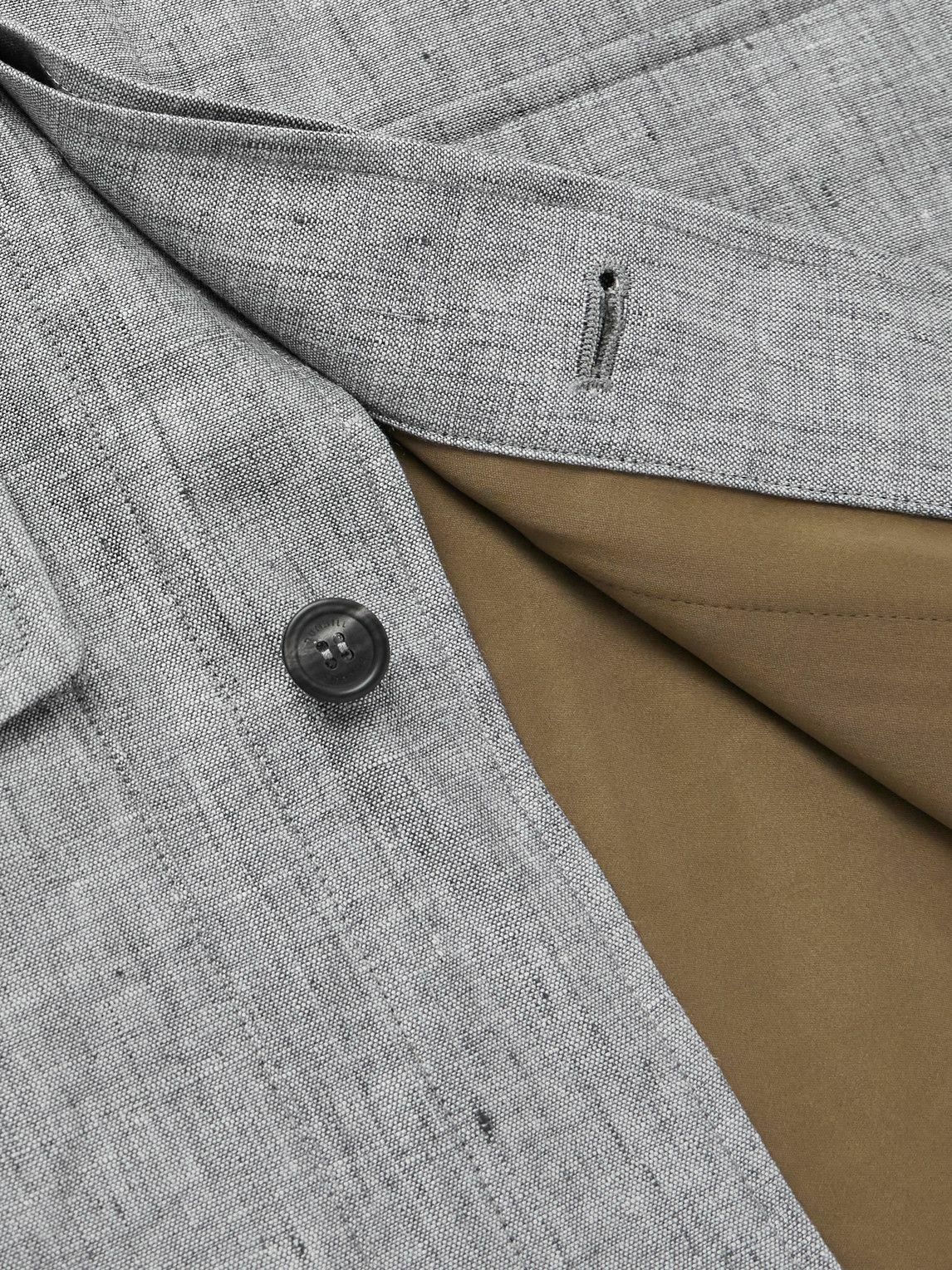 Dunhill - Linen Field Jacket - Gray Dunhill
