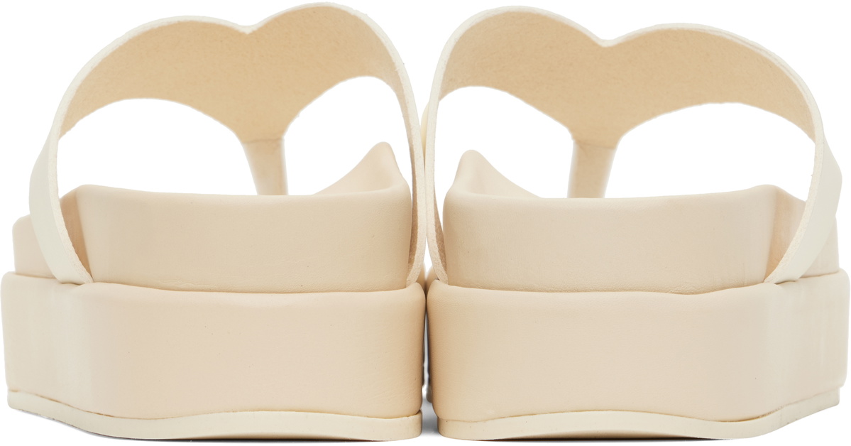 Ancient Greek Sandals Off-White Charys 2flatform Flip-Flops Ancient ...