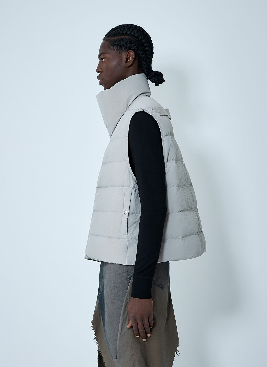 Rick Owens Flight Quilted Vest Rick Owens