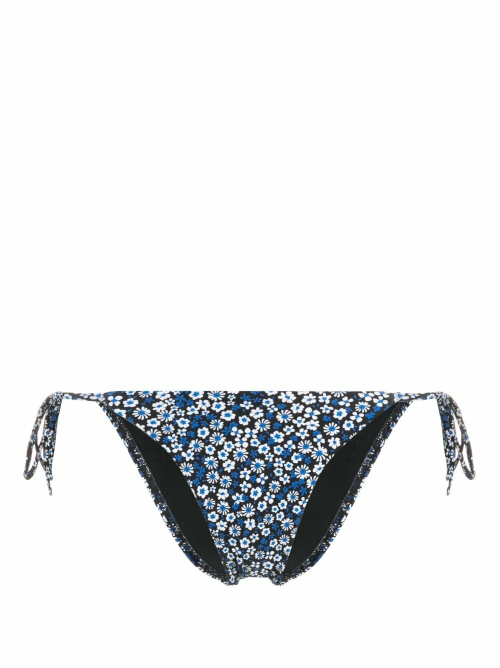 Matteau Blue Floral Print Bikini Bottoms Matteau