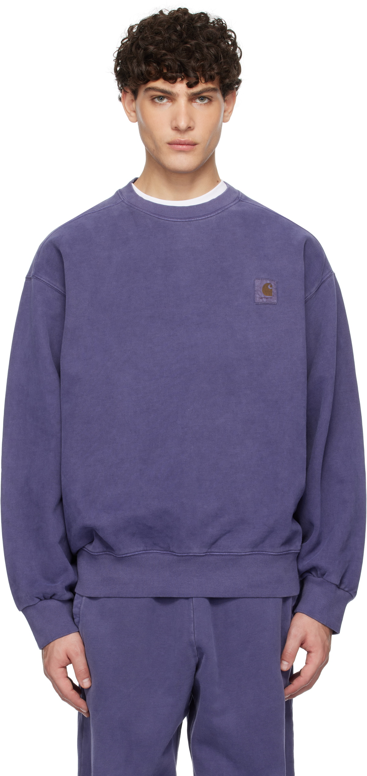 Carhartt Work In Progress Purple Vista Sweatshirt Carhartt WIP