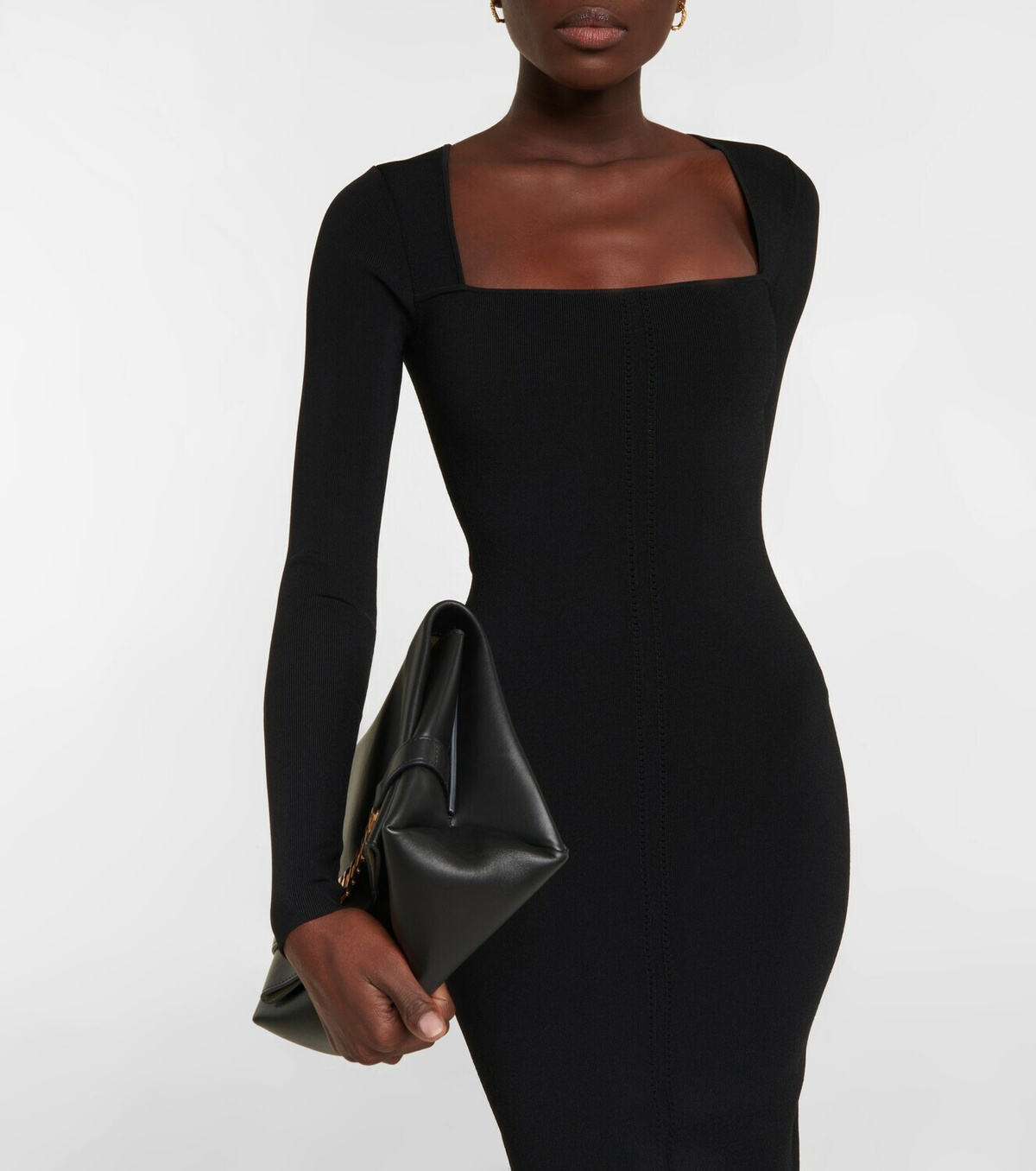 Victoria Beckham - Knitted bodycon midi dress Victoria Beckham