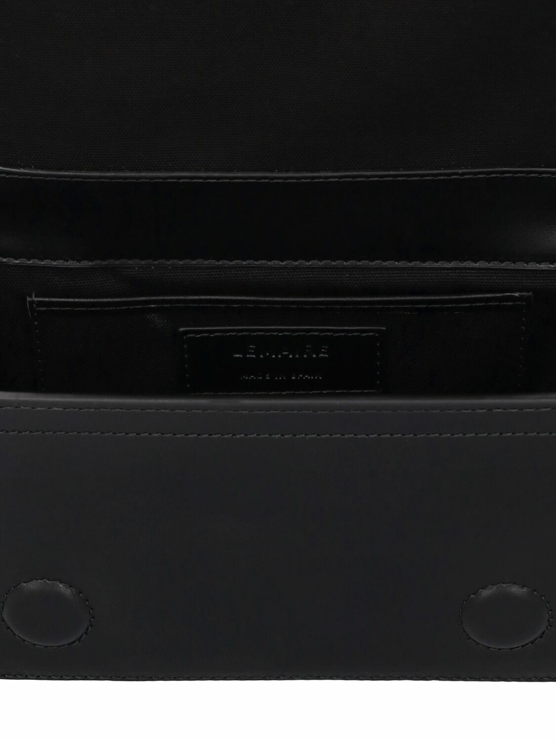 LEMAIRE - Mini Ransel Glossy Satchel Leather Bag Lemaire