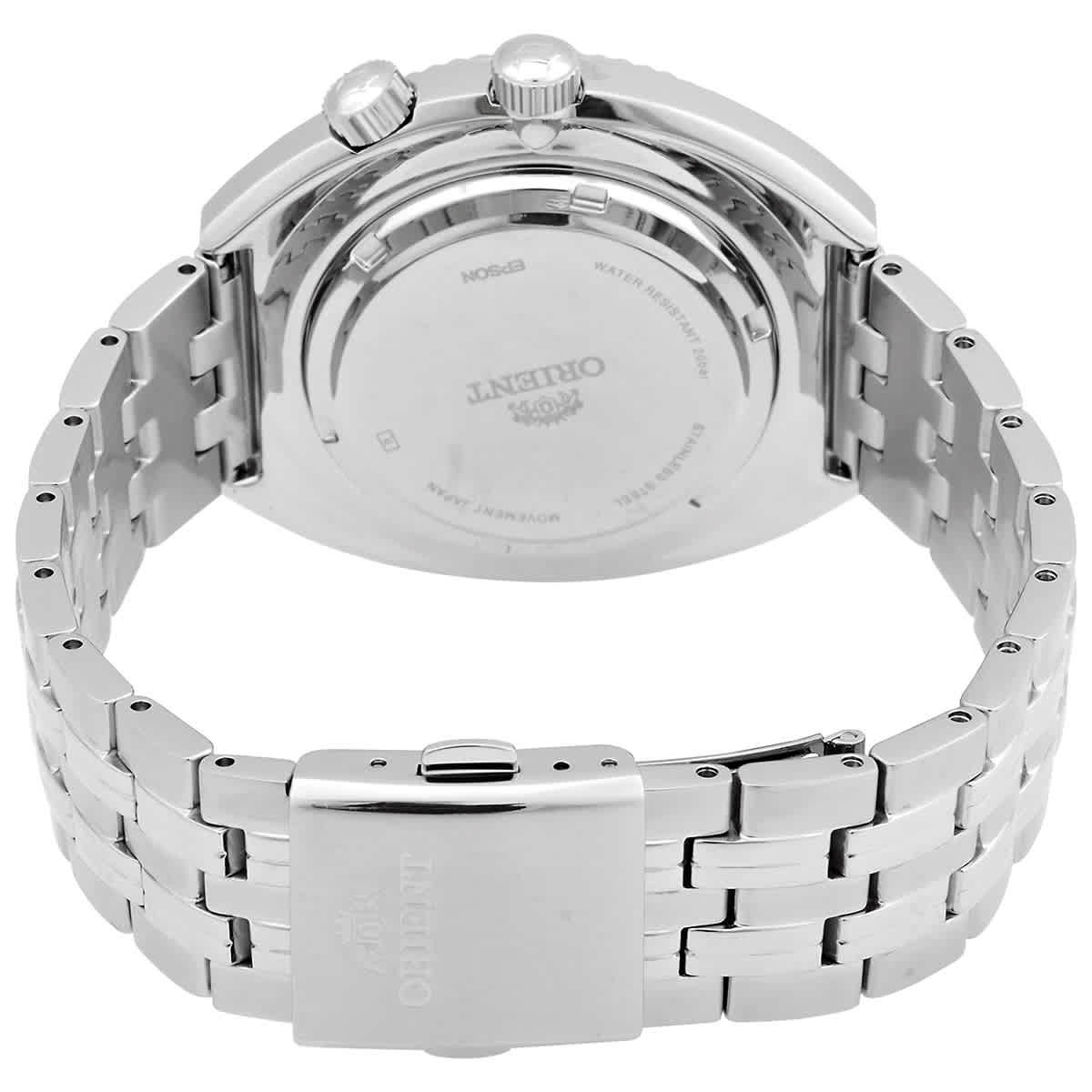 Orient World Map Revival Automatic Blue Dial Mens Watch RA-AA0E03L09C ...