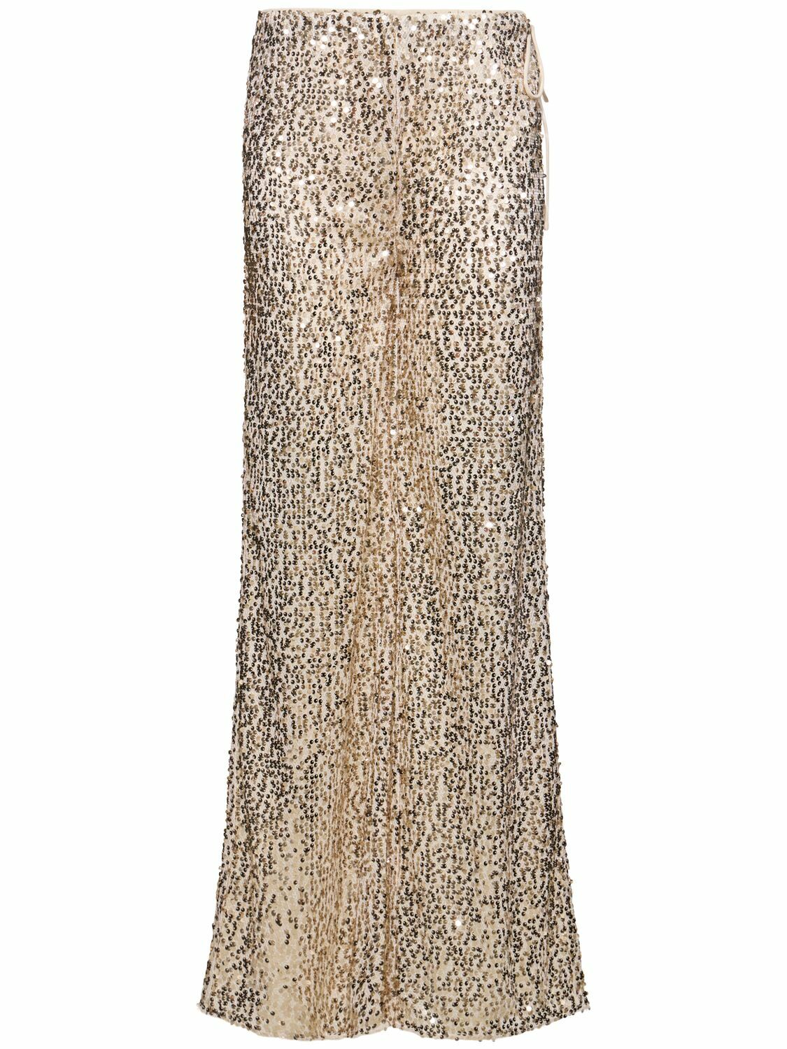 ROTATE Nolan Embellished Wide Pants ROTATE Birger Christensen