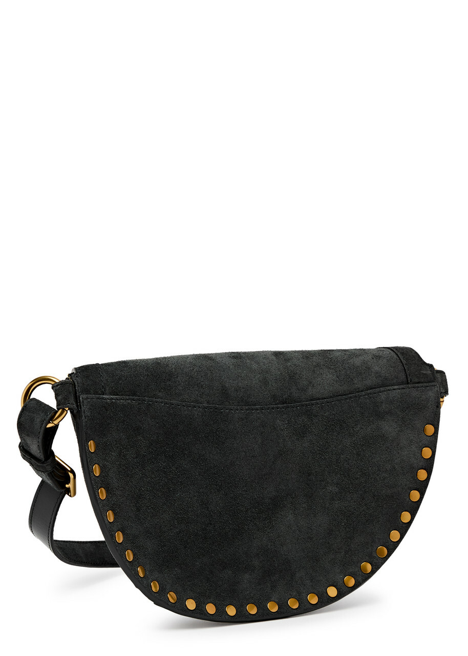 Isabel Marant Skano Suede Shoulder bag - Anthracite - One Size Isabel Marant