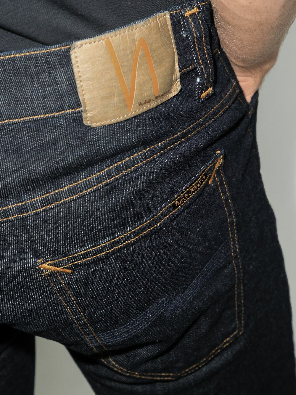 Nudie Jeans Blue Tight Terry Skinny Jeans Nudie Jeans Co