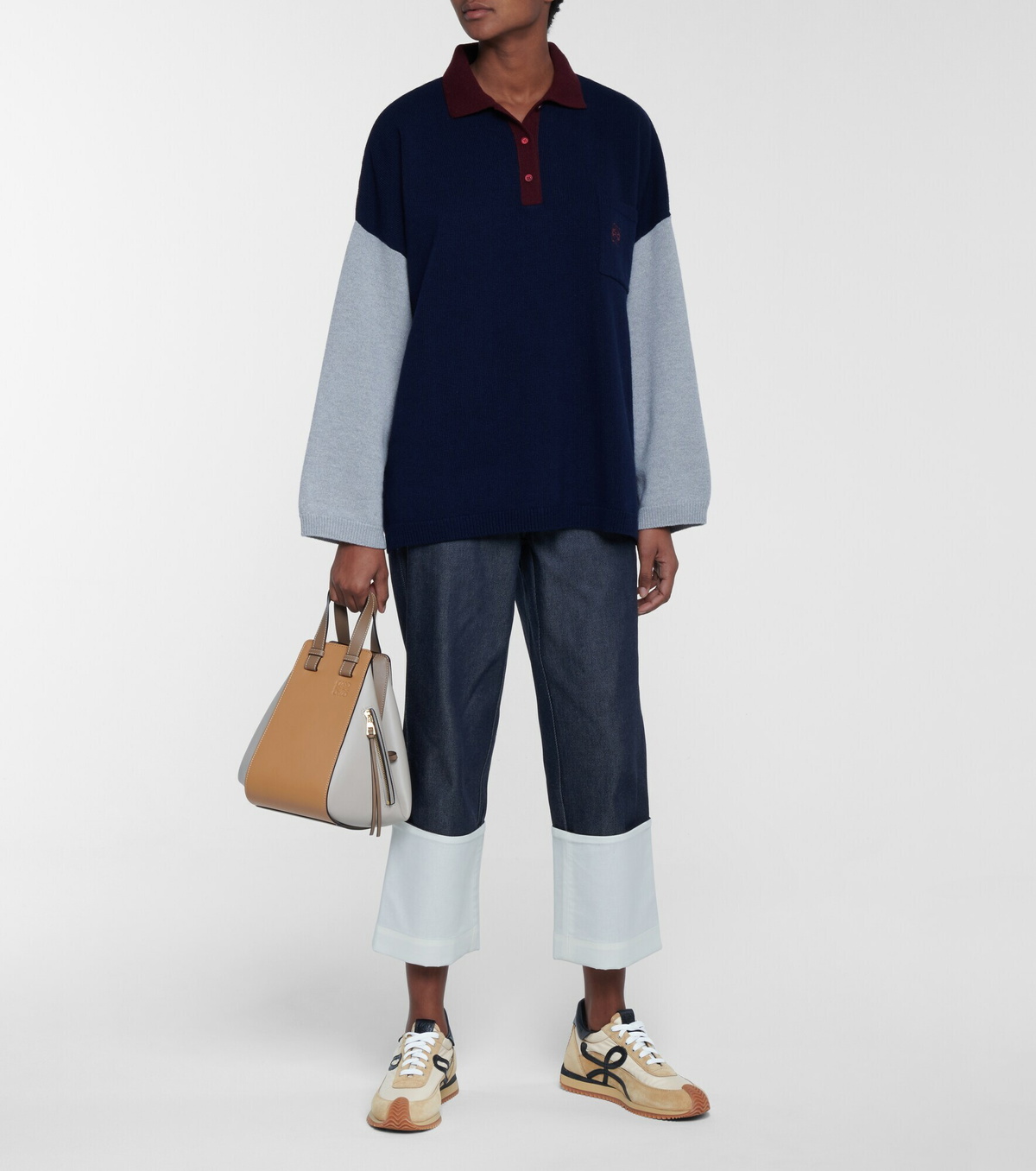 Loewe - Flow Runner suede sneakers Loewe