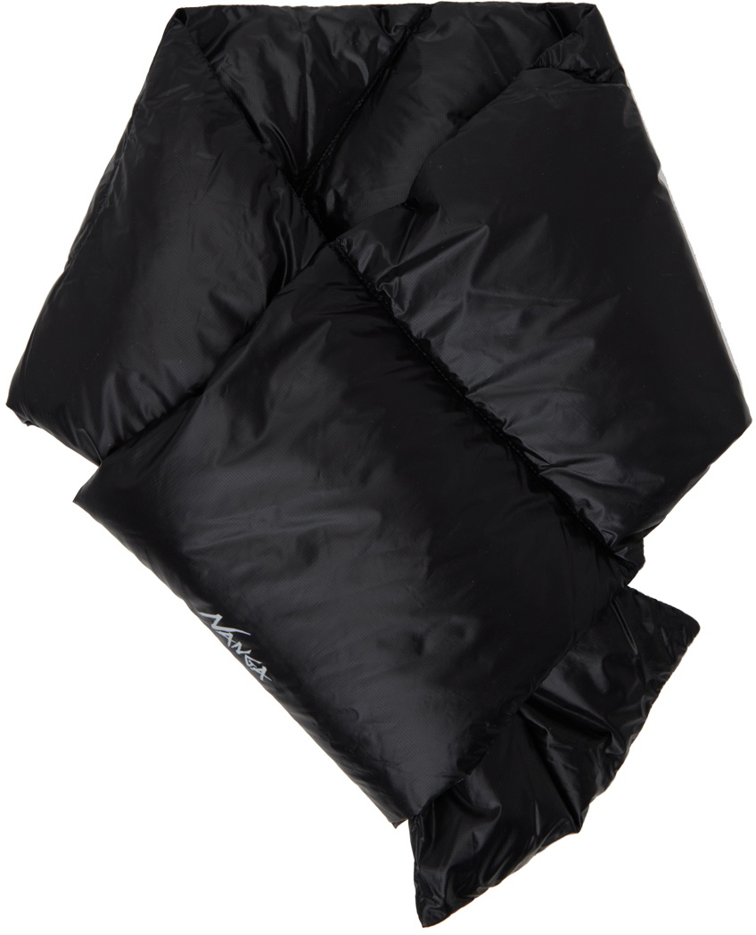 NANGA Black Padded Scarf Nanga