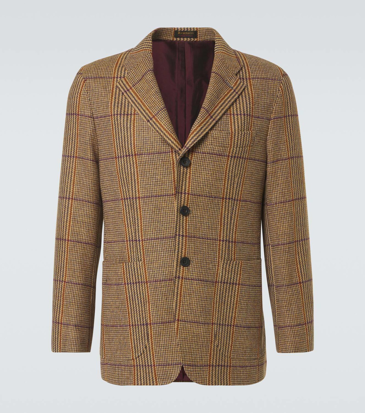 Rubinacci Checked wool blazer Rubinacci