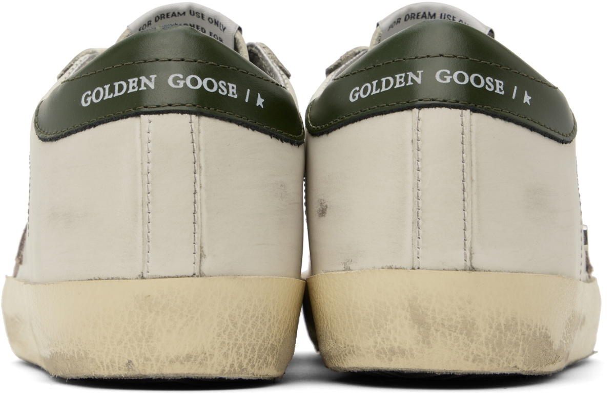 Golden Goose White Super-Star Classic Sneakers Golden Goose Deluxe Brand