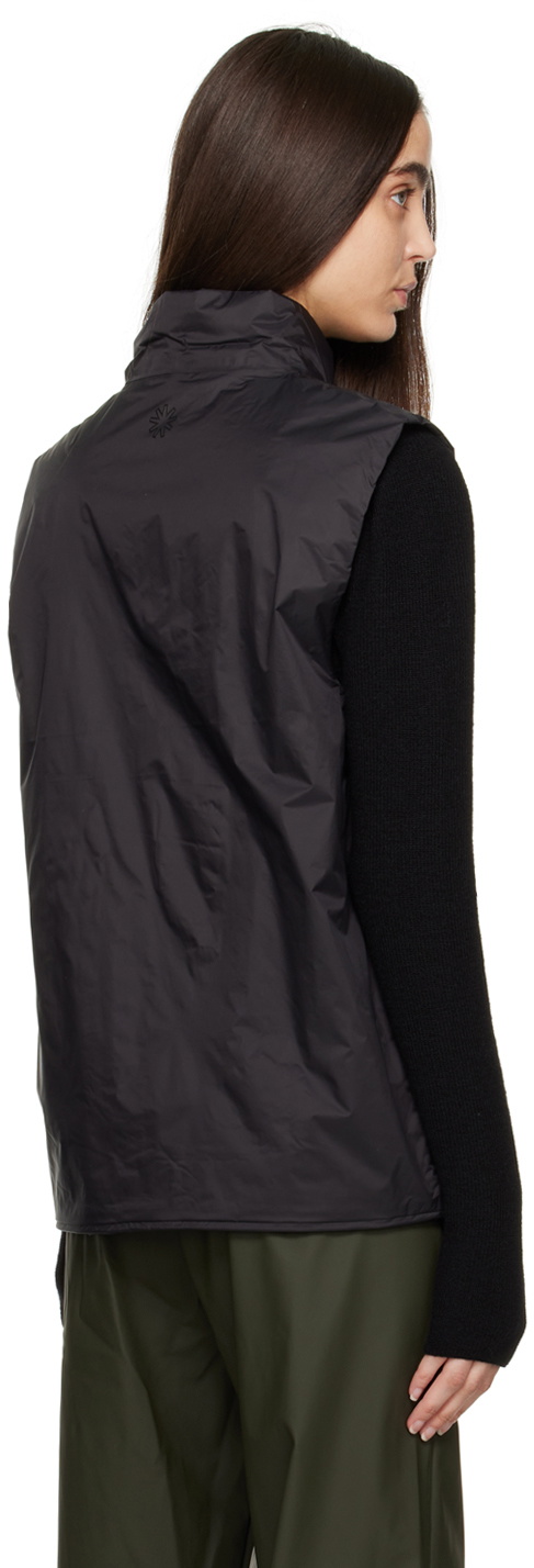 RAINS Black Padded Vest Rains