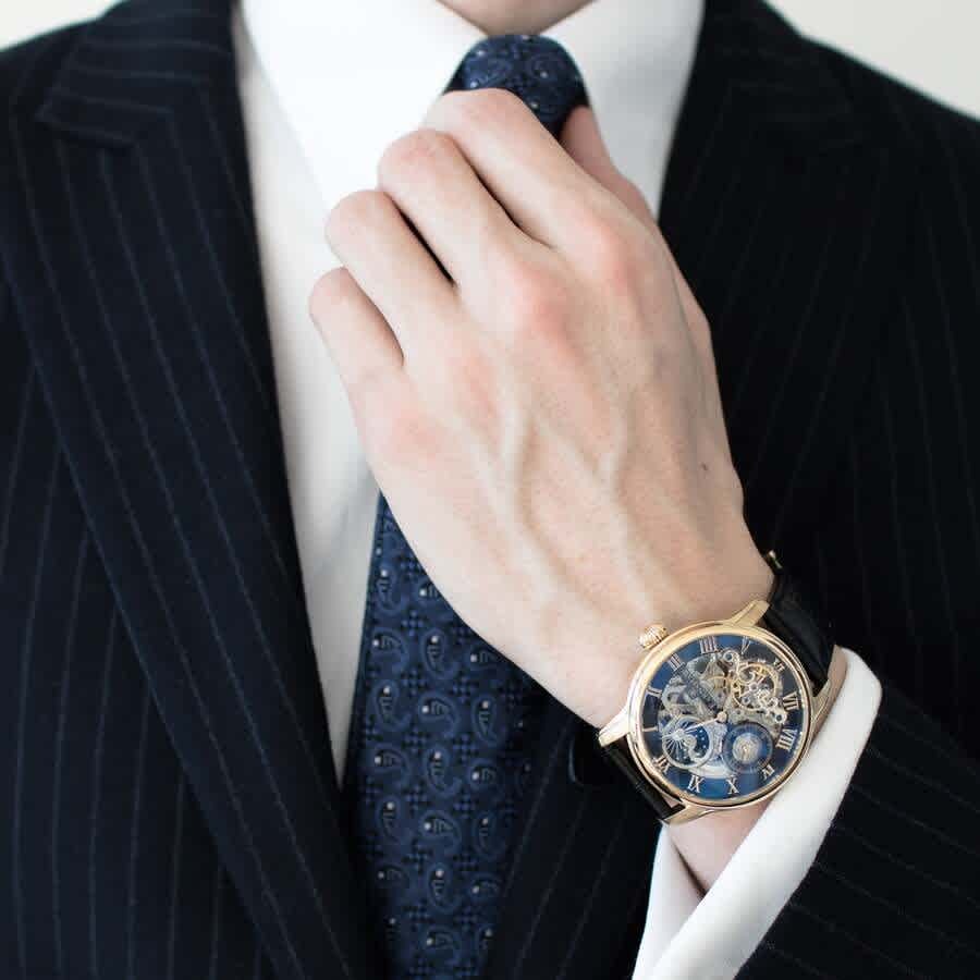 Thomas Earnshaw Longitude Black Dial Mens Watch ES-8006-05 Thomas Earnshaw