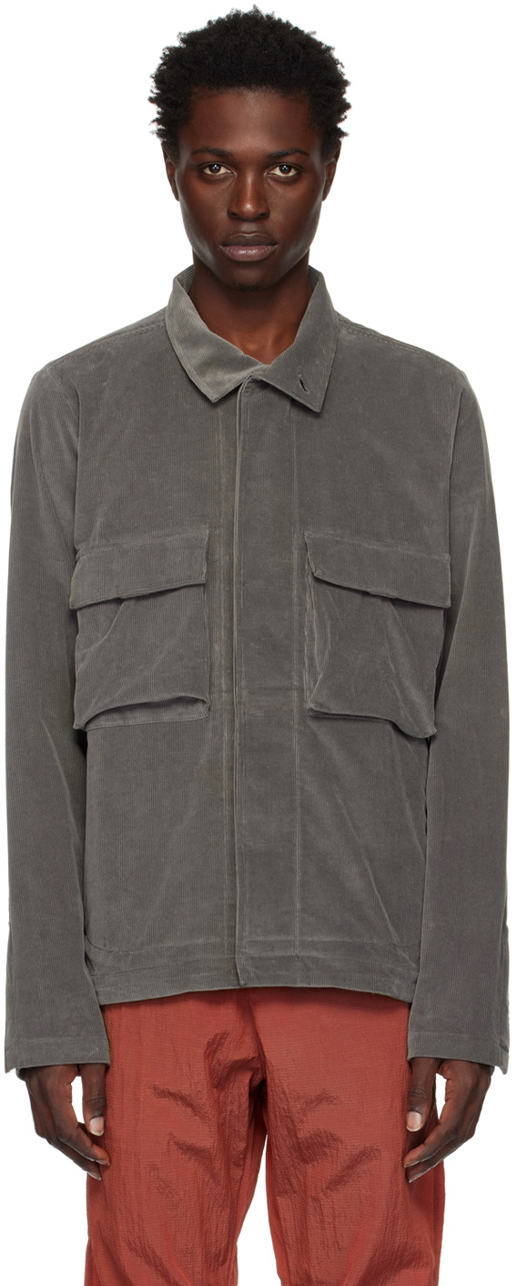 RANRA Gray Collared Jacket RANRA