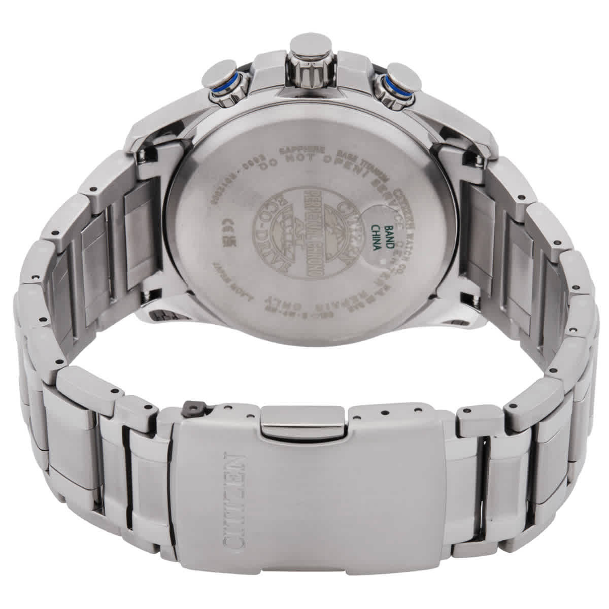 Citizen Perpetual Chrono A-T Eco-Drive Black Dial Watch CB5908-57E Citizen