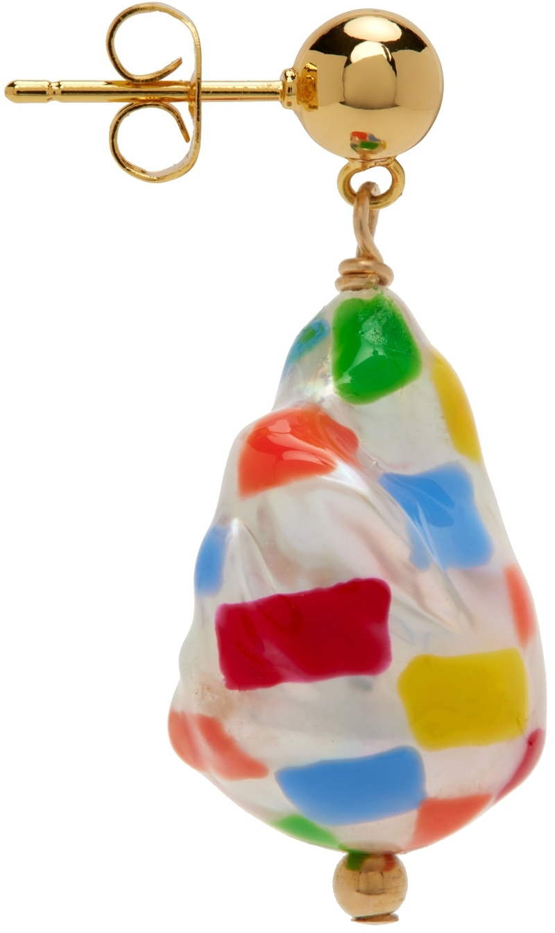 éliou Off-White Festa Single Drop Earring éliou