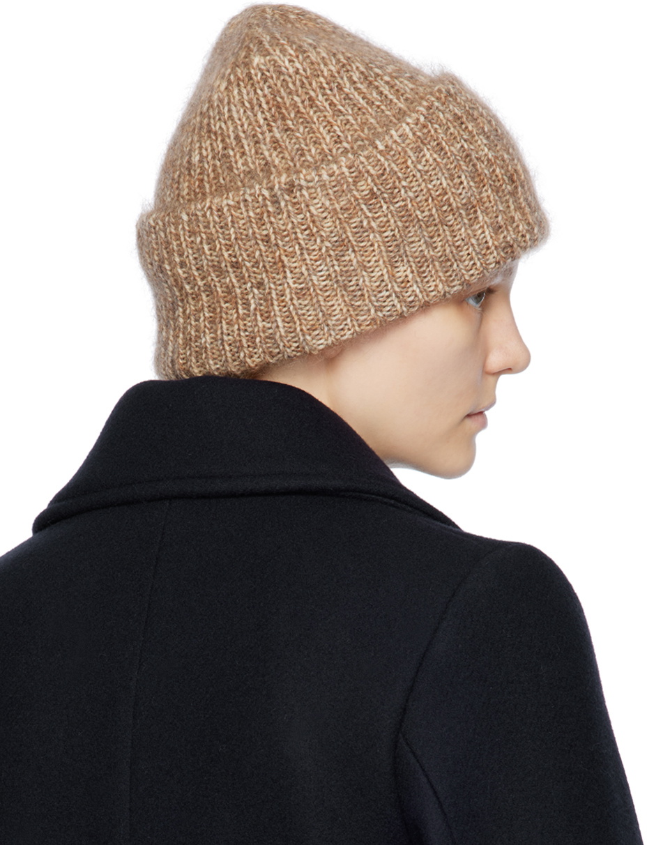 TOTEME Beige Rib Beanie Toteme