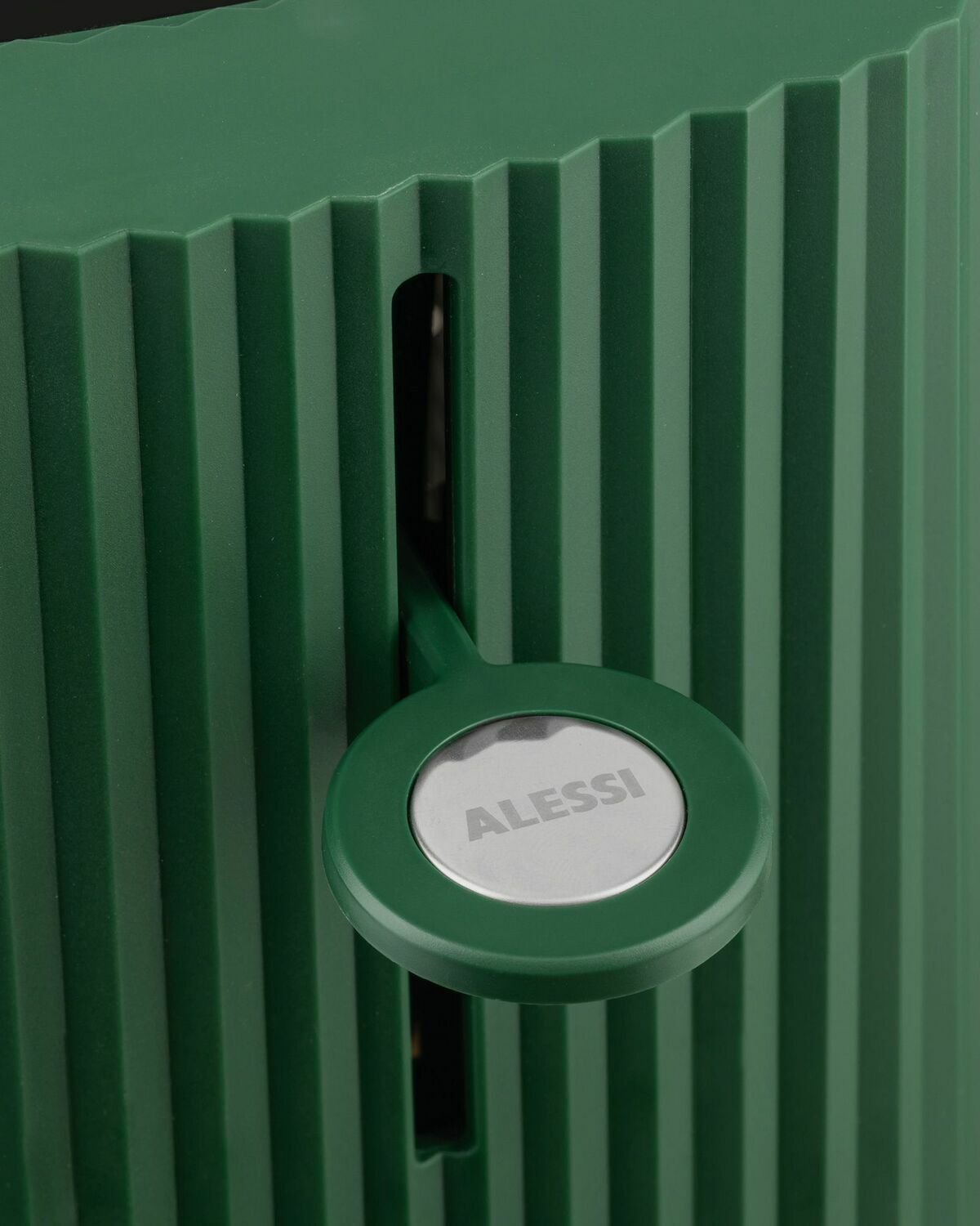 Alessi Plisse Toaster Eu Plug Green Tableware Alessi