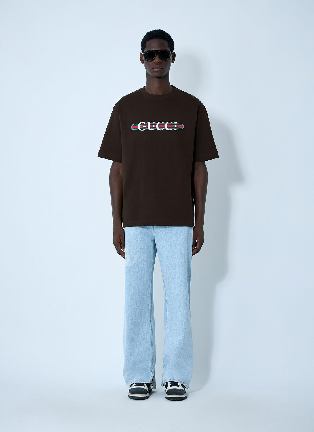 Gucci Logo Motif T-Shirt Gucci