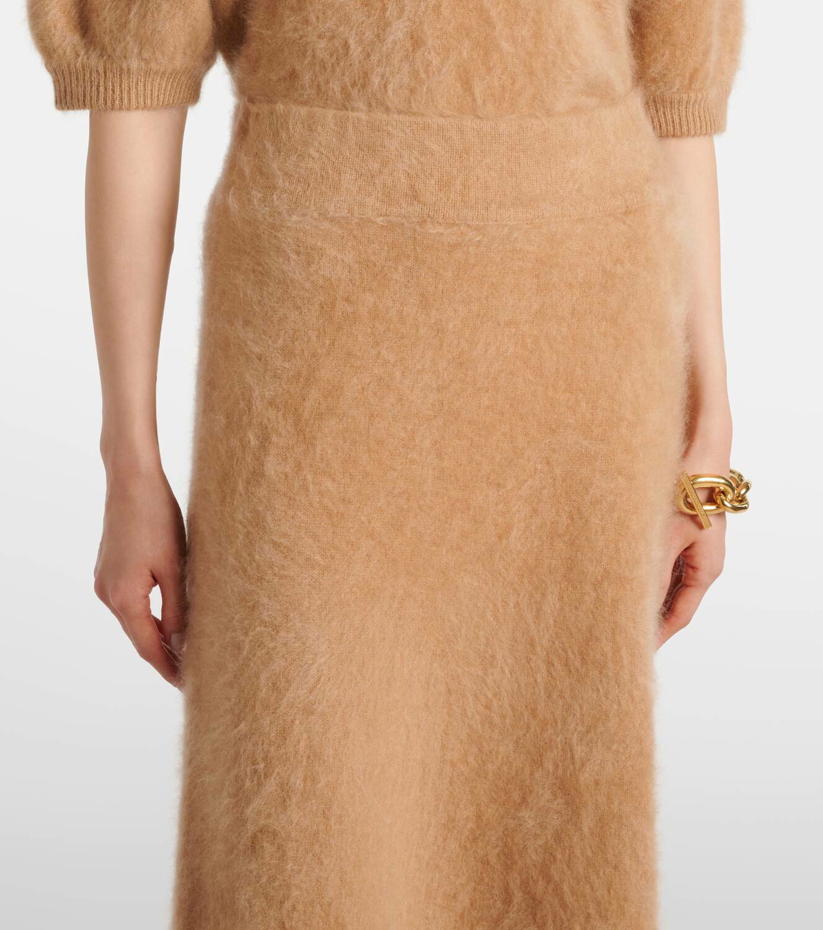 Lisa Yang Asta cashmere midi skirt Lisa Yang